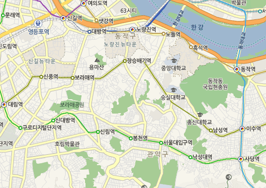 동작구 지역정보동작구 지도지하철역전철 도시철도 지하철 Ktx 노선도생활정보 긴급재난 민원상담 전화번호업종별전화번호명소