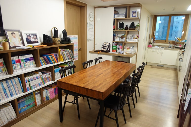 6인 멀바우 식탁서랍책상원목서랍책상추천홍대가구공방우즈공방 네이버 블로그