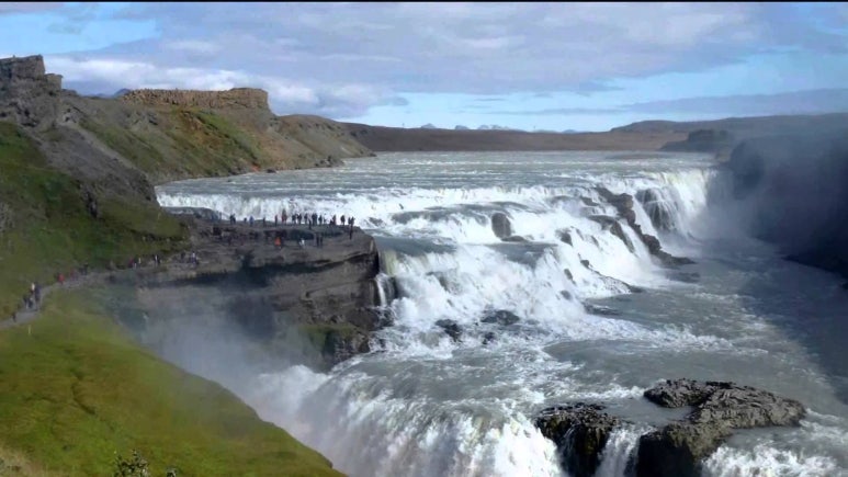 아이슬란드 골든서클 ① 굴포스 폭포gullfoss 네이버 블로그