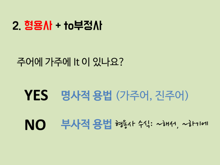 To부정사의 명사적형용사적부사적 용법 구분하는 꿀팁 고딸영어 네이버 블로그