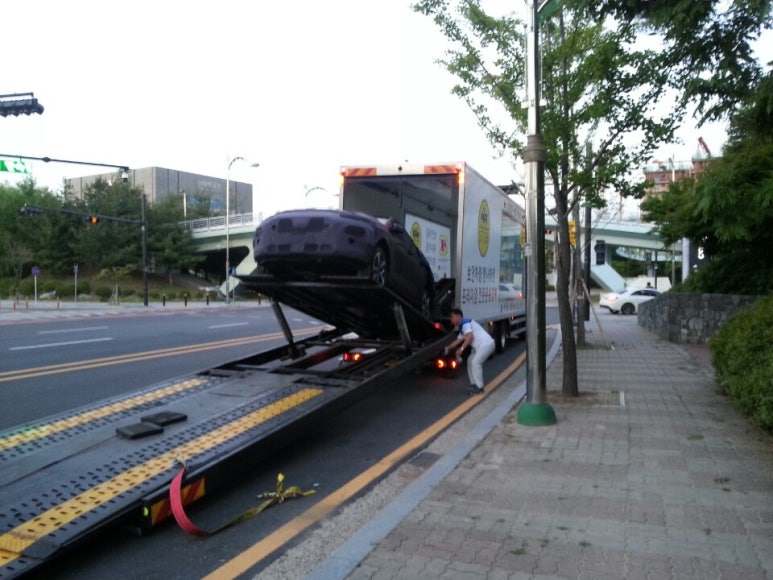 보안유지차량탁송 현대자동차 신차 13대 박스카캐리어 운송 탁송 한국탁송 네이버 블로그