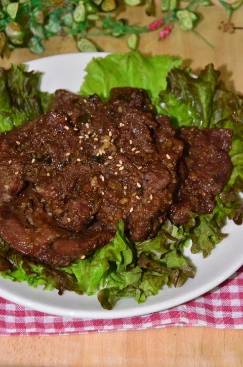 너비아니구이 만드는법 섭산적 캠핑요리 : 네이버 블로그