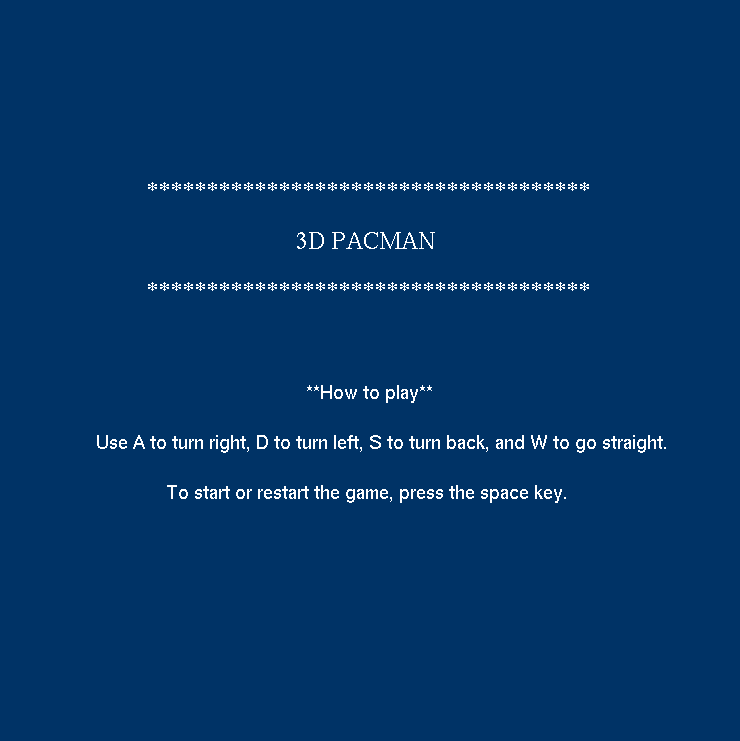 GitHub - yeonsoy/OSS_pacman: 3D OpenGL Pacman game